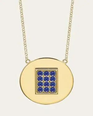 TRACEE NICHOLS Tracee Nichols 14K Gold Sapphire Necklace Sapphire