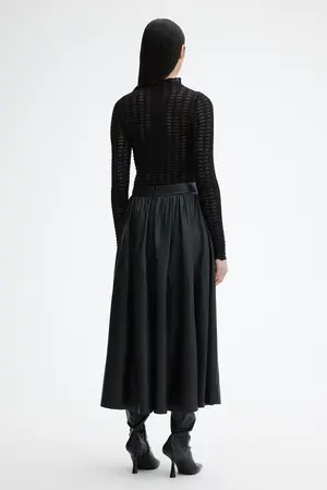 HOUSE OF DAGMAR Lace Knit Top