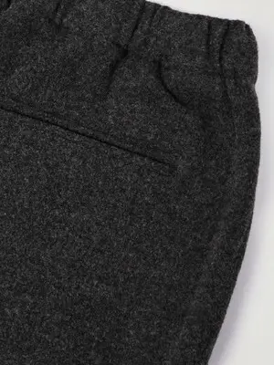 Massimo Alba Straight-leg Cotton And Cashmere-blend Trousers