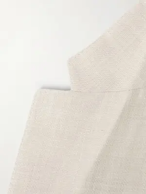 LARDINI Slim-fit Linen And Wool-blend Twill Blazer It 48
