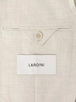 LARDINI Slim-fit Linen And Wool-blend Twill Blazer It 48