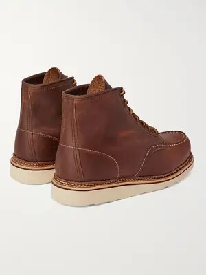 Red Wing 1907 Classic Moc Leather Boots - Brown