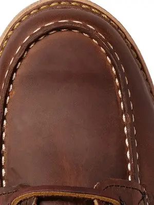 Red Wing 1907 Classic Moc Leather Boots - Brown