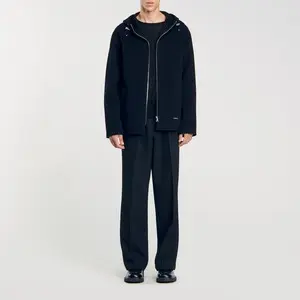 Sandro Hooded Windbreaker
