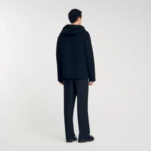 Sandro Hooded Windbreaker