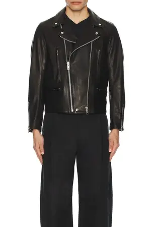 Undercover Leather Double Rider Jacket