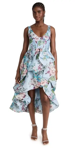 Zimmermann Matchmaker Drape Midi Dress