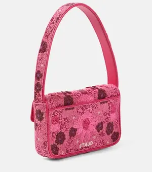 Staud Tommy Beaded Shoulder Bag - Multicoloured