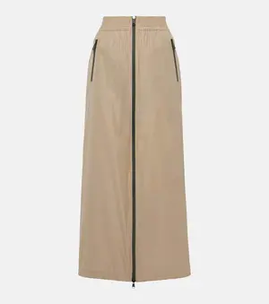 Women's Zip Maxi Skirts