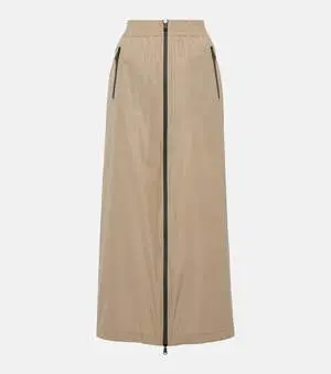 Women's Zip Maxi Skirts
