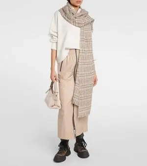 Brunello Cucinelli Zip-up Taffeta Maxi Skirt
