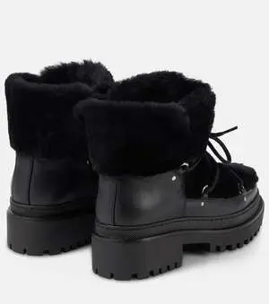 YVES SALOMON Shearling Ankle Boots