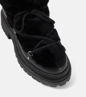 YVES SALOMON Shearling Ankle Boots
