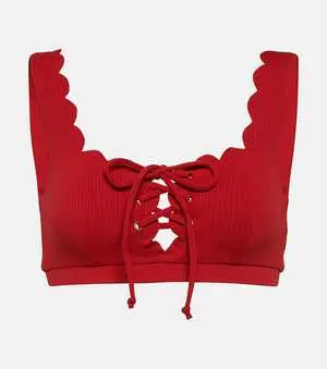 Marysia Palm Springs Tie Bikini Top - Black