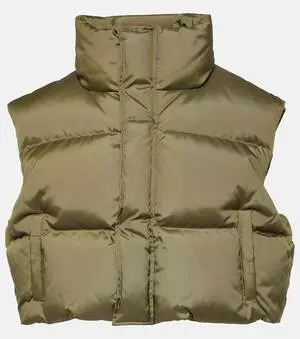 Wardrobe.NYC Cropped Puffer Vest