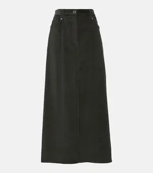 Corduroy Maxi Skirts