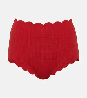 Marysia Santa Monica High-rise Bikini Bottoms - Black