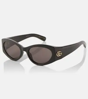 Gucci Gg Oval Sunglasses