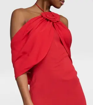 Magda Butrym Floral-appliqué Gown