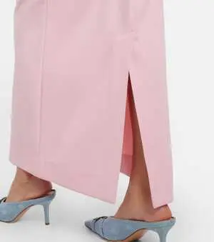 Staud Jeremiah High-rise Maxi Skirt