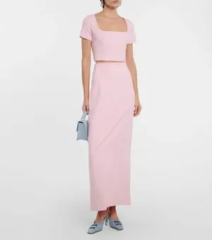 Staud Jeremiah High-rise Maxi Skirt