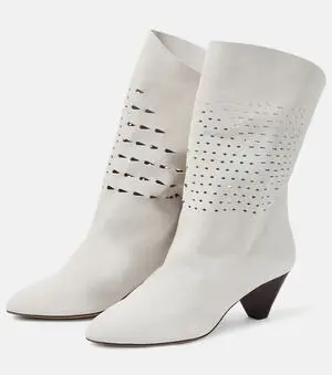 Isabel Marant Reachi Ankle Boots - Beige