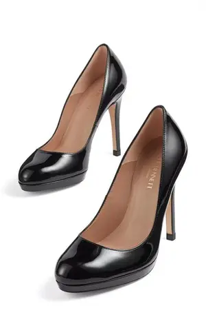 LK BENNETT Sledge Pointed Toe Pumps - Black