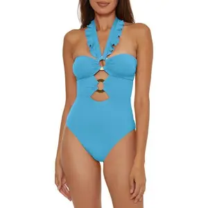 SOLUNA Soluna Strappy One-Piece Swimsuit Crystal Sea
