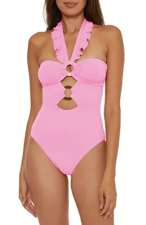 SOLUNA Soluna Strappy One-Piece Swimsuit Rosy