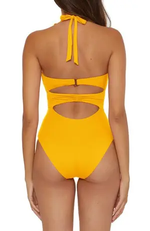 SOLUNA Strappy One-piece Swimsuit - Sunny