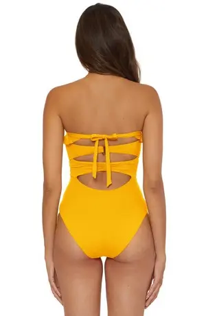 SOLUNA Strappy One-piece Swimsuit - Sunny