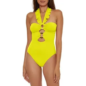SOLUNA Soluna Strappy One-Piece Swimsuit Zesty