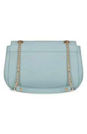 Strathberry Mini Soft Leather East/west Shoulder Bag - Duck Egg Blue