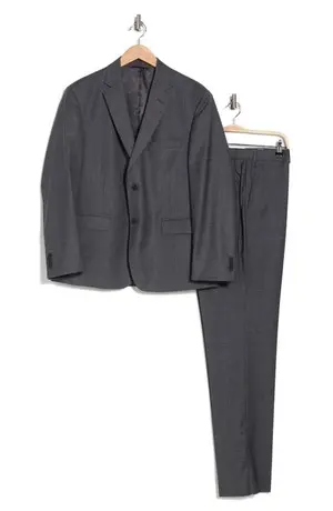 Jb Britches Sartorial Classic Fit Stretch Wool Suit Grey