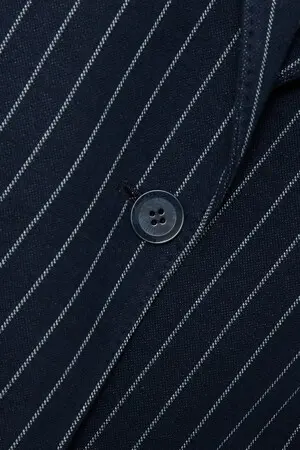 Max Mara Aceri Pinstriped Blazer