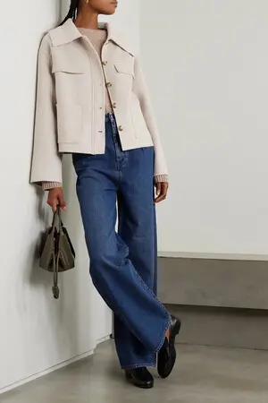 Loulou De Saison Cilla Wool-cashmere Jacket