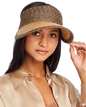 Eugenia Kim Ricky Visor Brown/tan