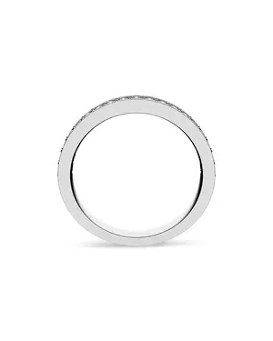 SWAROVSKI Rare Pave Stack Ring In Rhodium Plated