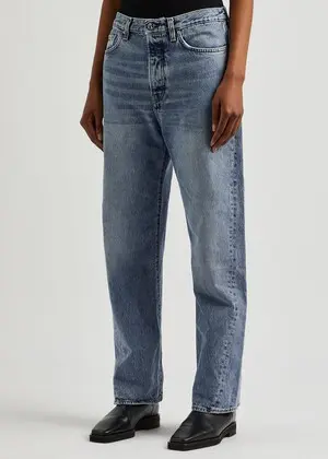 TOTÊME - Twisted Seam Straight-leg Jeans