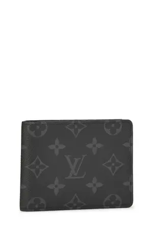LOUIS VUITTON Monogram Eclipse Slender Wallet