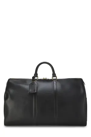 LOUIS VUITTON Epi Keepall 50 - Black