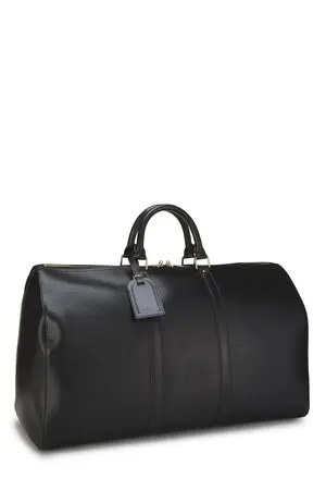 LOUIS VUITTON Epi Keepall 50 - Black