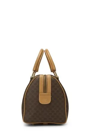 Celine Coated Canvas Macadam Handbag