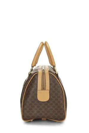 Celine Coated Canvas Macadam Handbag