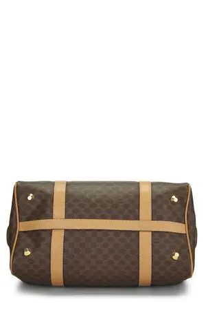 Celine Coated Canvas Macadam Handbag