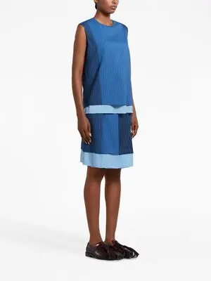 Marni Pinstripe Virgin Wool Miniskirt