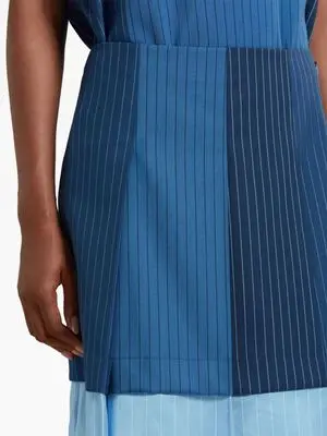 Marni Pinstripe Virgin Wool Miniskirt