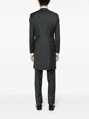 Canali Single-breasted Wool Suit - Grey