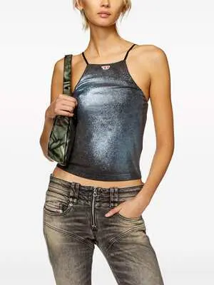 DIESEL T-wami Metallic-effect Top
