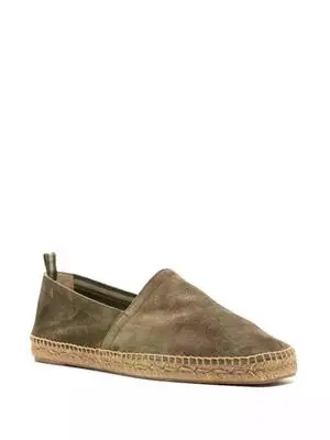 CastaÑer Pablo Suede Espadrilles - Green
